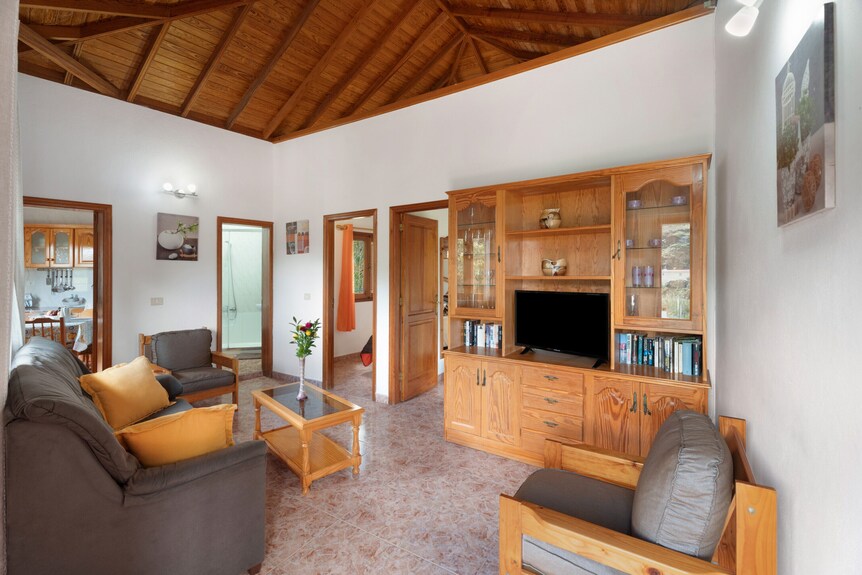 Casa De Vacaciones 'Zaida' Con Vistas A La Montaña, Terraza Privada Y Wi-fi - San Sebastián de La Gomera