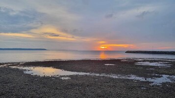 Vista para a praia ou o mar