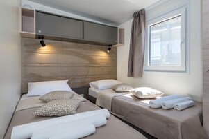 2 quartos, roupa de cama fornecida 