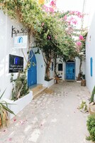 Entrada do alojamento