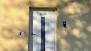 Entrada do alojamento