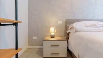 Penthouse Deluxe, 3 quartos | 3 quartos, roupa de alta qualidade, edredões de penas, cofre no quarto