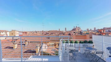 Penthouse Deluxe, 3 quartos | Terraço/pátio interior