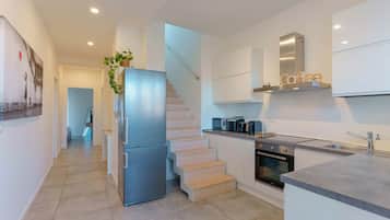 Penthouse Deluxe, 3 quartos | Cozinha privada