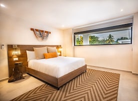 Quarto standard, vista para a piscina | Roupas de cama de algodão egípcio, roupas de cama premium