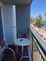 Quarto Duplo ou Twin, varanda, vista para o mar | Vista da varanda