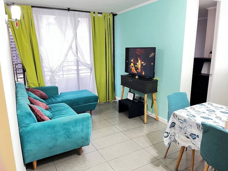 Departamento En Santiago Centreo Full Equipado, Dos Dormitorios, Dos Baños. - Santiago