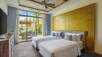 3 quartos, com decoração personalizada, com mobília individualizada