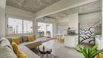 Apartamento, sacada | Área de estar