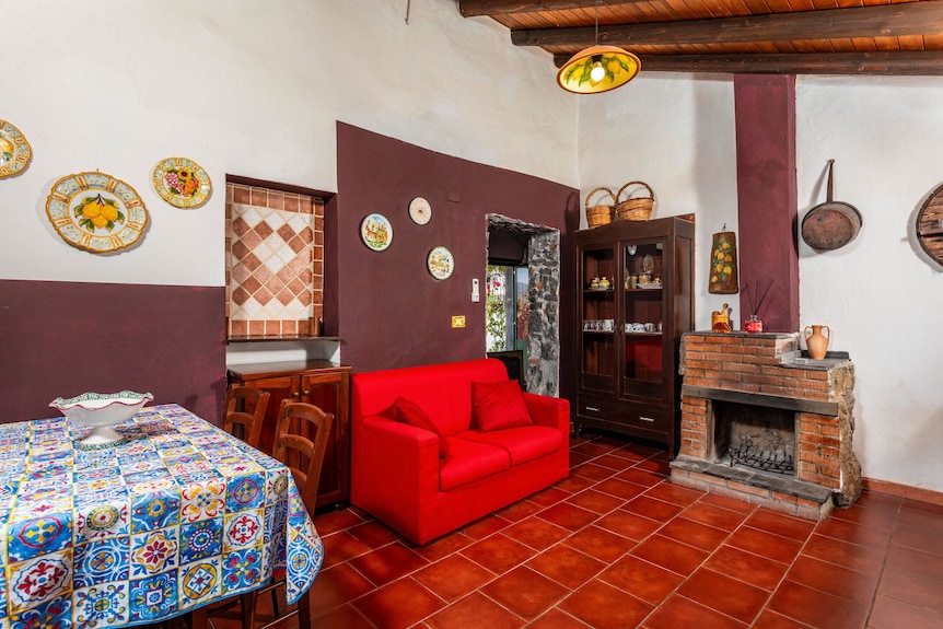 Maison De Vacances 'Casa Rurale' Avec Vue Sur La Mer, Wi-fi Et Climatisation - Milo