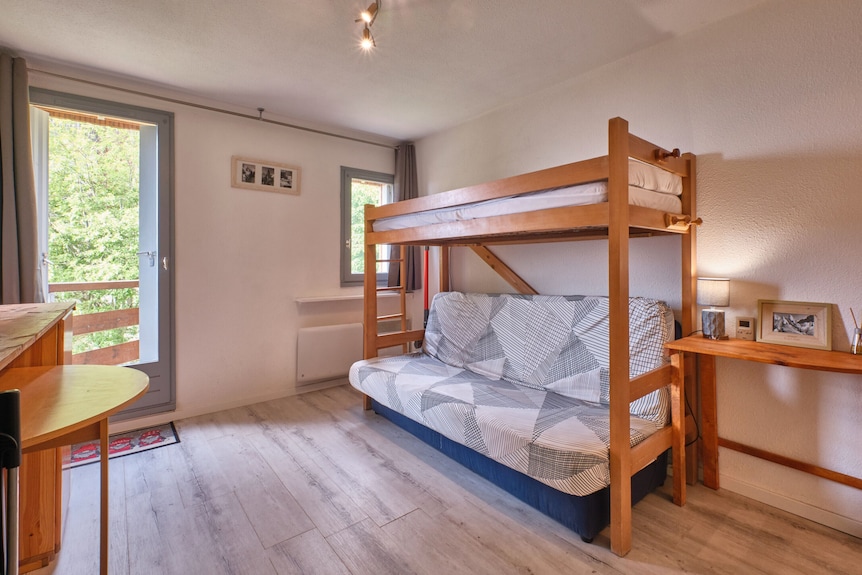 Appartement 'Prapoutel Pied Des Pistes' Met Uitzicht Op De Bergen En Balkon - Les Adrets