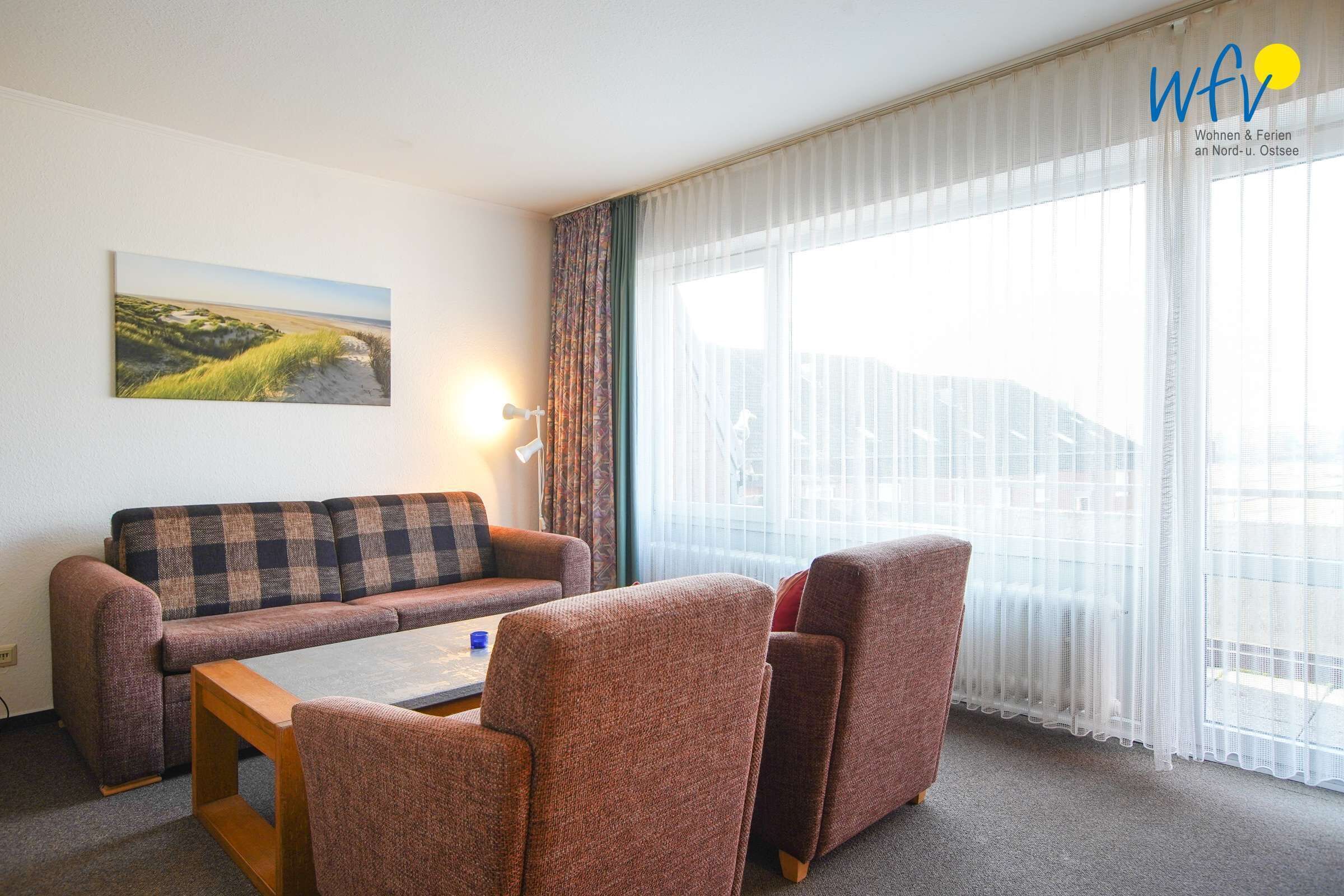 Comfortable Vacation Apartment With Two Balconies On Borkum - Borkum