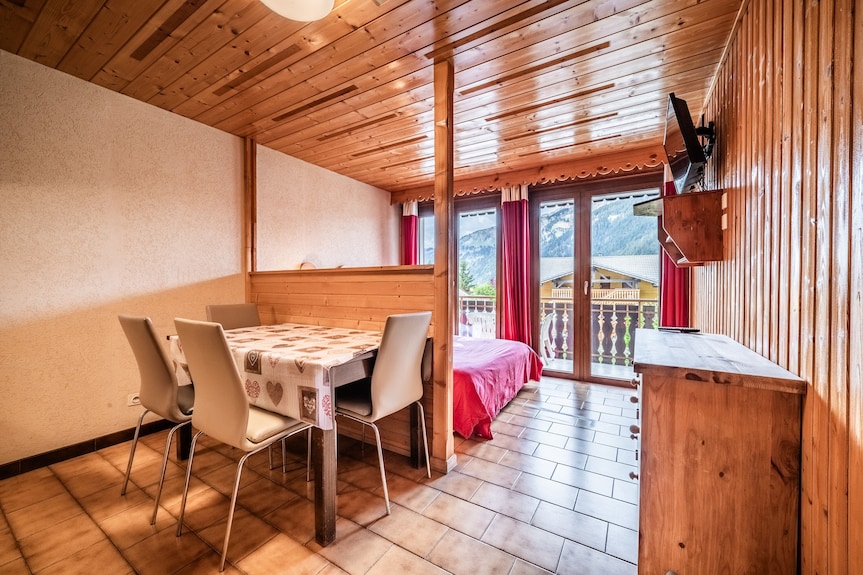 Monolocale 'L'ourson - 4 Persone' Con Vista Montagna, Balcone E Wi-fi - Châtel