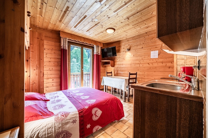 Einzimmerapartment 'Le Cabri - 2 Pers' Mit Bergblick, Balkon Und Wi-fi - Châtel