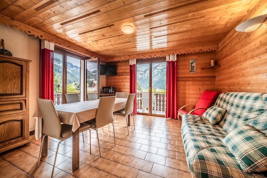 Appartement 'La Flèche D'argent - 6 Pers' Avec Vue Sur La Montagne, Balcon Et Wi-fi - Suisse