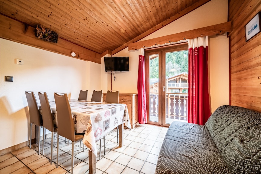Appartement 'Le Chamois De Bronze - 6 Pers' Avec Vue Sur Les Montagnes, Balcon Et Wi-fi - Châtel