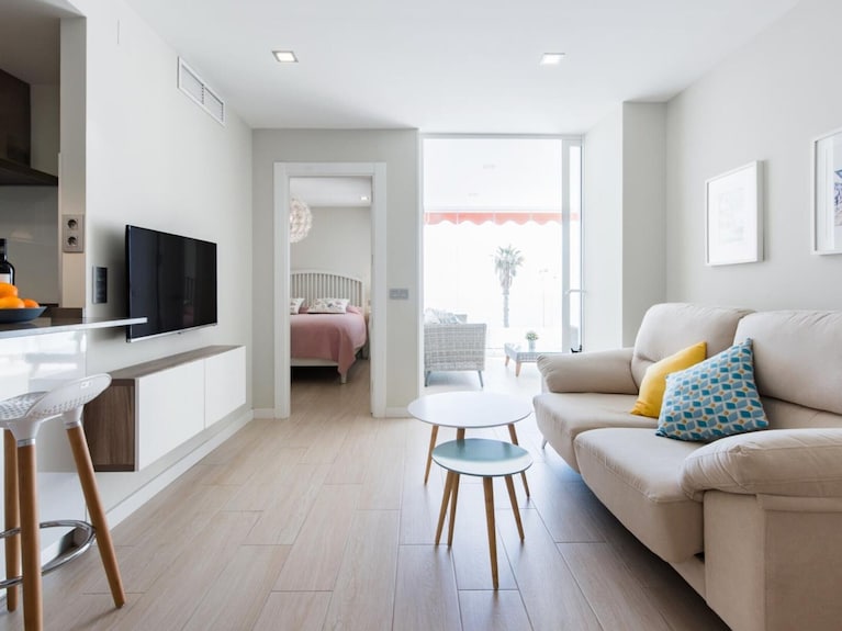 Appartement De Luxe En Bord De Mer Avec Piscine, Parking Et Wi-fi à Malaga - Málaga