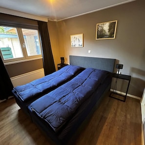 Casa | 2 quartos, roupa de cama fornecida