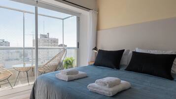 Apartamento | 1 quarto, cortinas blackout, ferros/tábuas de passar roupa