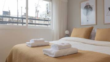 Apartamento | 1 quarto, cortinas/cortinados opacos, ferro/tábua de engomar