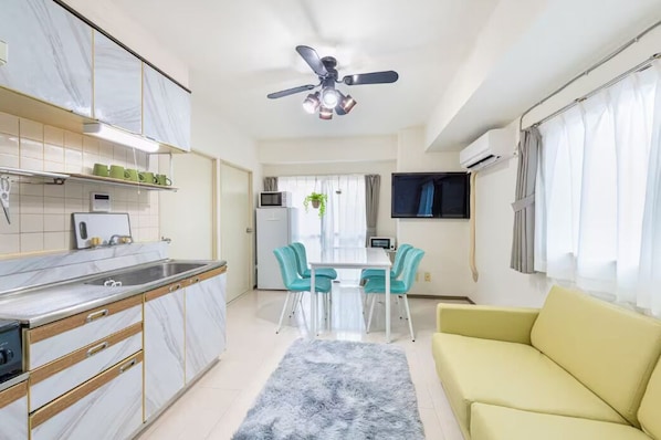 Apartamento Comfort, não fumadores (202) | Sala de estar