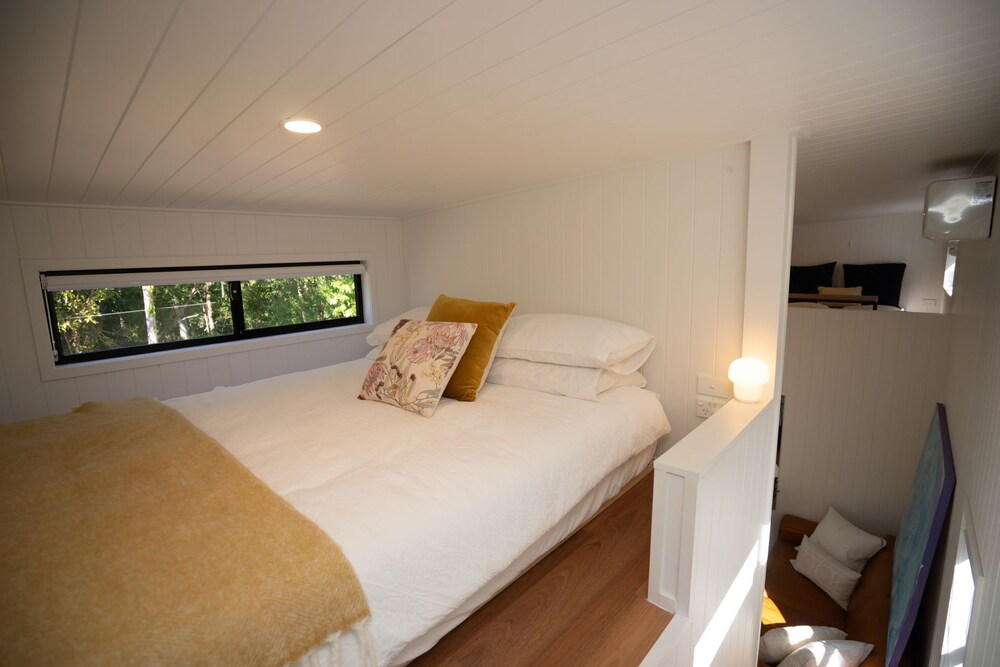 Nestled in Nunderi, this loft style tiny home offers a special retreat ...