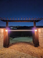 Entrada do alojamento
