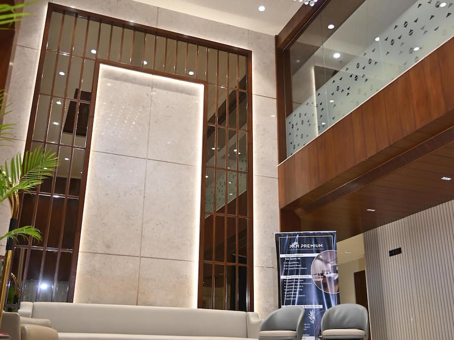 Sala de estar do lobby