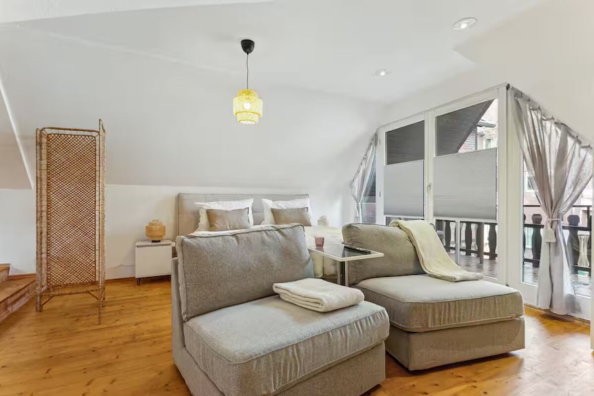 Cozy Half-timbered Apartment In The Center Of Lüdinghausen With Balcony - Olfen