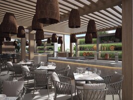 2 restaurantes, café da manhã, culinária internacional