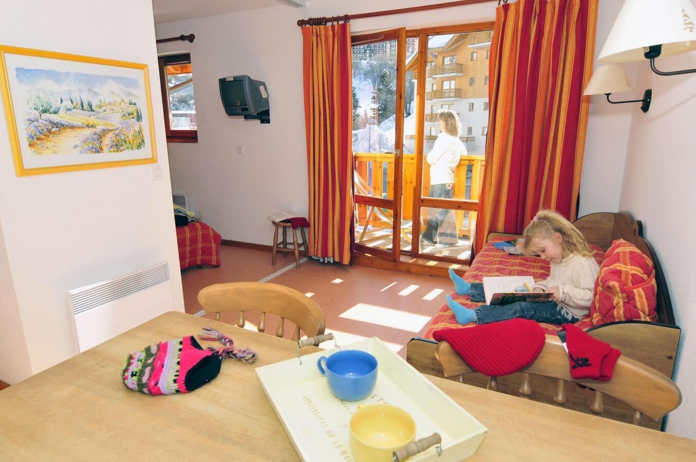 À 30m Des Pistes De Ski, Balcon, Parking, Télévision, 35m², Saint-françois Longchamp - Saint-François-Longchamp