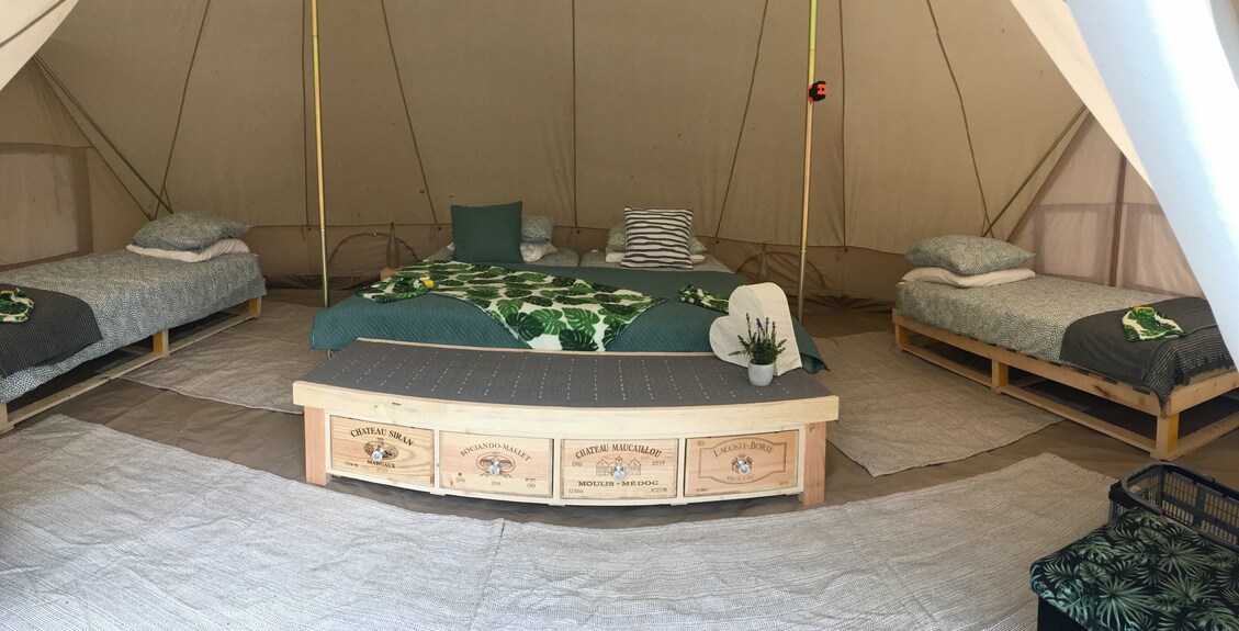 Dordogne Glamping - Emperor Tent Pv2 - Dordogne