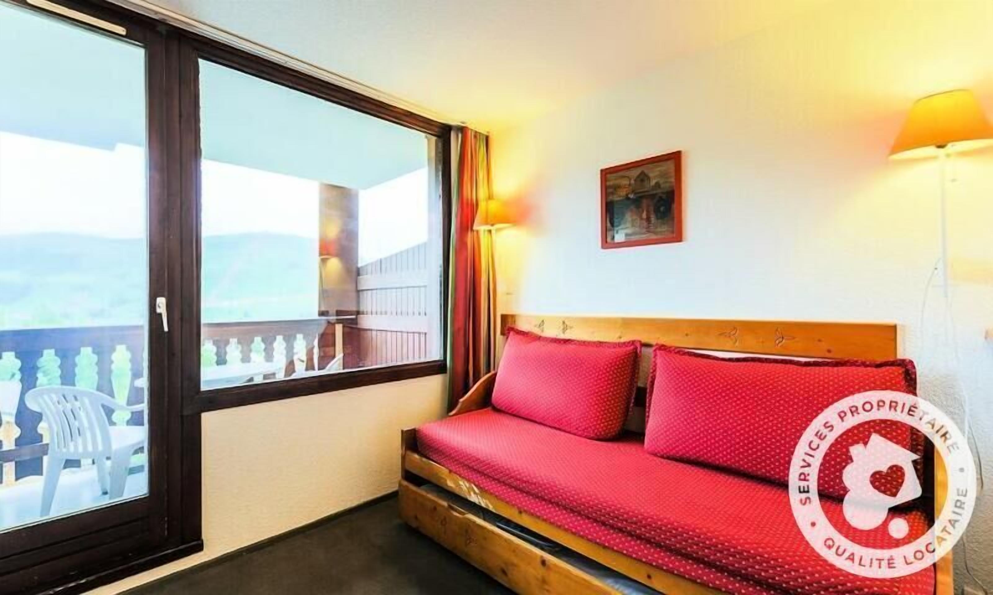Ski-in/ski-out & Foot Of The Slopes, 5th Floor, View Mountain, Balcony, Tv, Ski Locker, 22m² - L'Alpe d'Huez