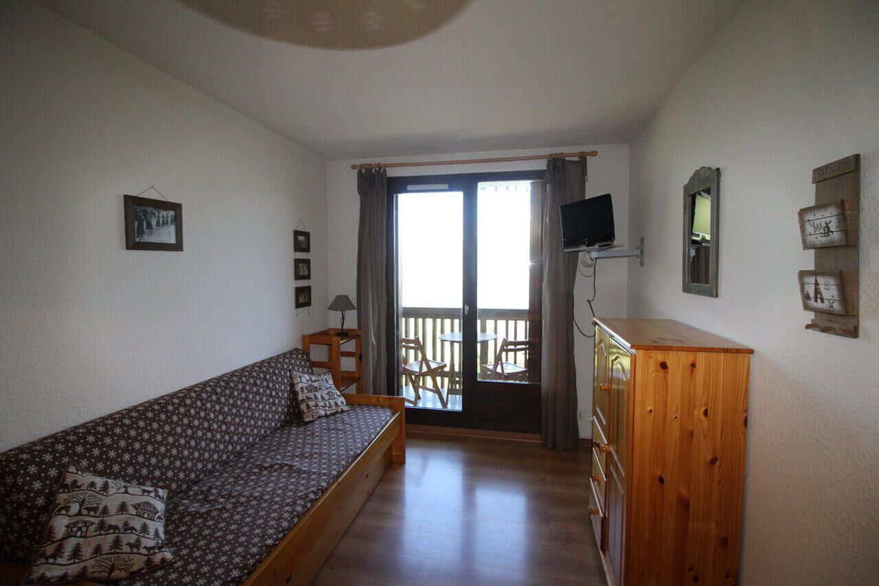 300m From Ski Slopes, Ground Floor, View Valley, Balcony, Tv, Ski Locker, 19m², Auris En Oisans - Auris