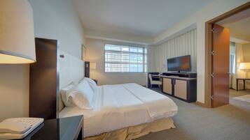 Apartamento Deluxe, varanda | 1 quarto, quartos insonorizados, ferro/tábua de engomar, Wi-fi grátis