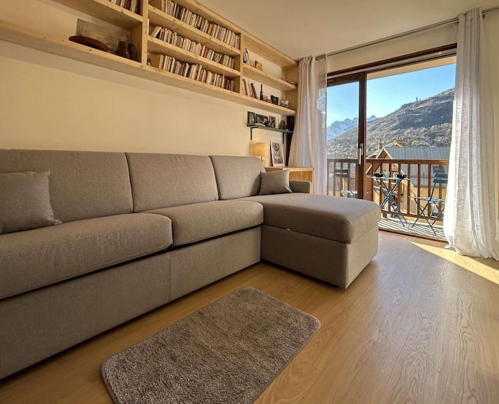 1e Verdieping, Balkon, Parkeren, Televisie, 28m², Serre Chevalier - Briançon