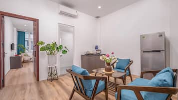 Apartamento superior, vista para a cidade | Cozinha privada