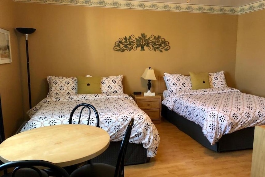 Motel Des Cascades: Double Room With 2 Double Beds - Baie-Saint-Paul