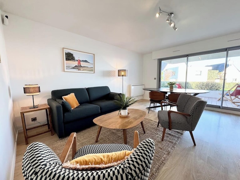 T3 Cosy Rénové - Terrasse - Face à Locéan - Groix