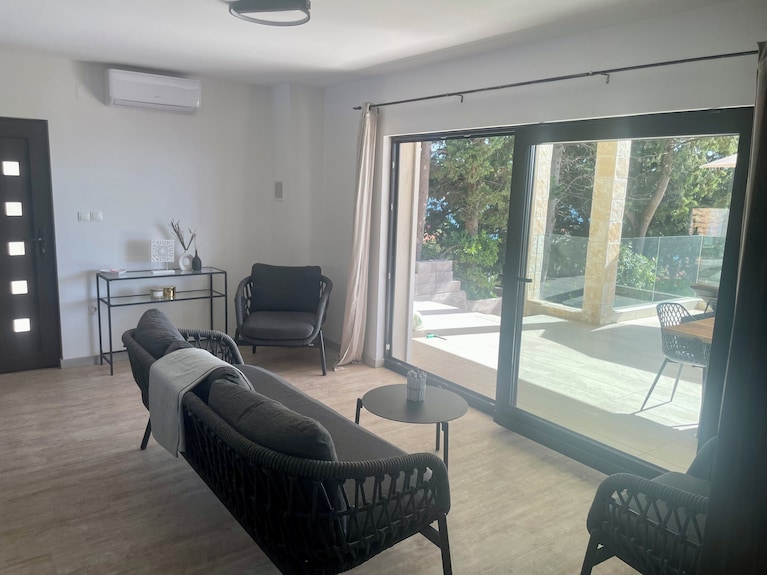 Stone House With Private Pool (Completion 03.2025) Sea View From Terrace - Novalja