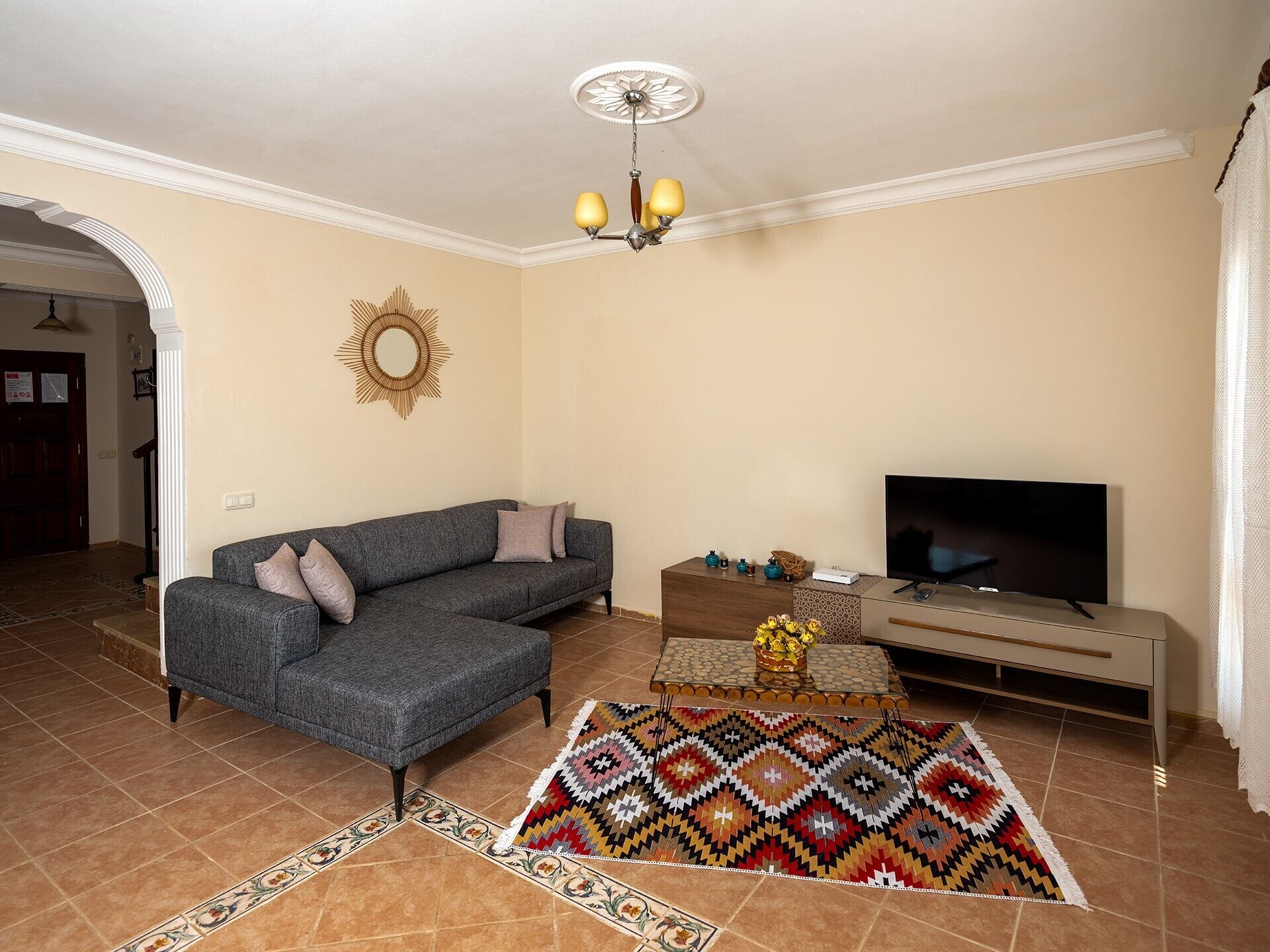 Kalkan Center Sea View 3+1 Villa - Begonia - Kalkan