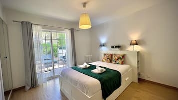 2 quartos, roupa de cama fornecida