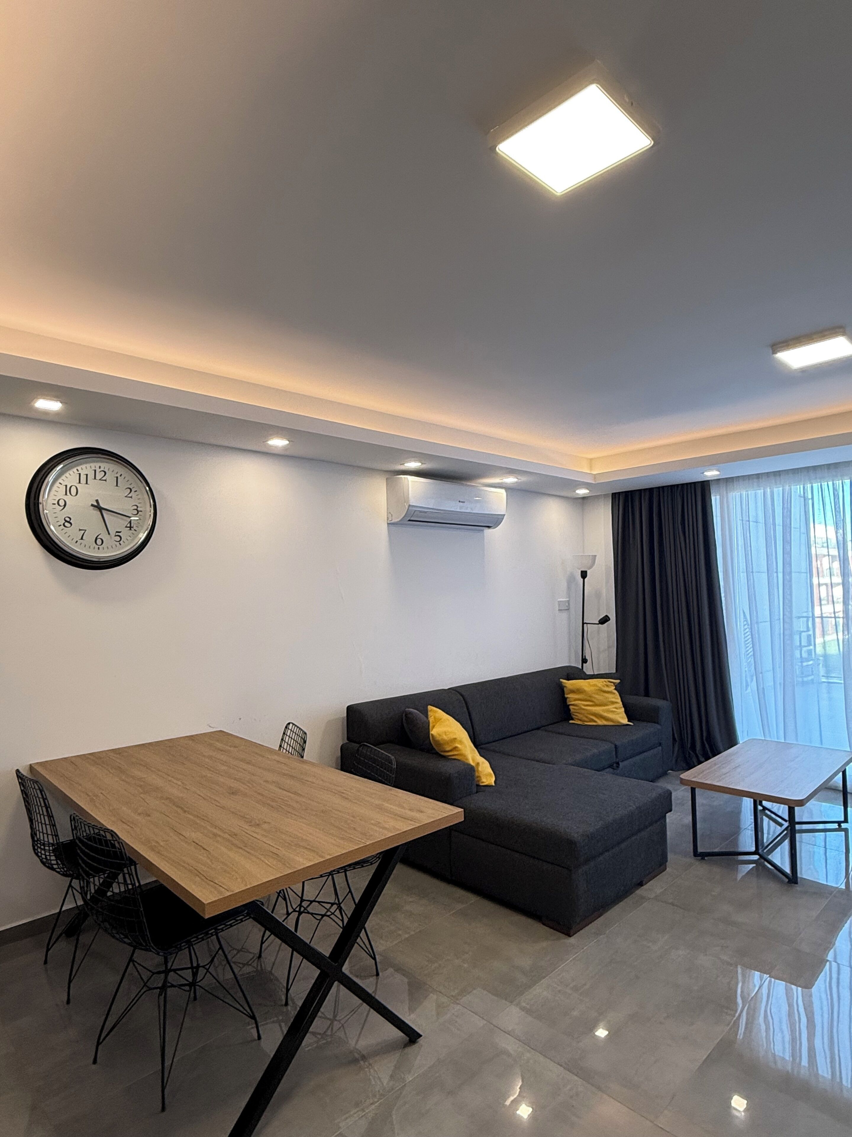 Courtyard Long Beach 2+1 Rooms \N300m From Beach - Северный Кипр