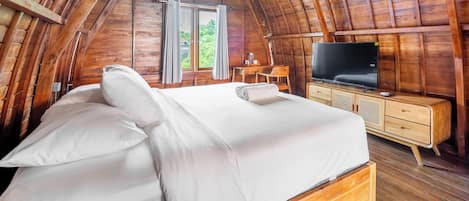 Bungalow Deluxe | 1 quarto, secretária adequada para computadores portáteis, Wi-fi grátis