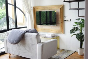 Vila | 1 quarto, escrivaninha, Wi-Fi de cortesia, roupa de cama