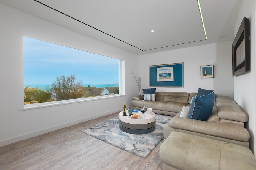 Solstice - Sea View - Hot Tub -Fire Pit-balcony-ev - Carbis Bay