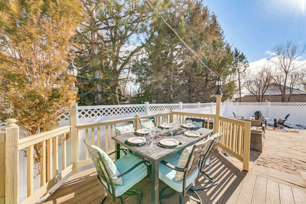 Historical Dtwn Loveland Home W/ Wraparound Porch! - Loveland, CO
