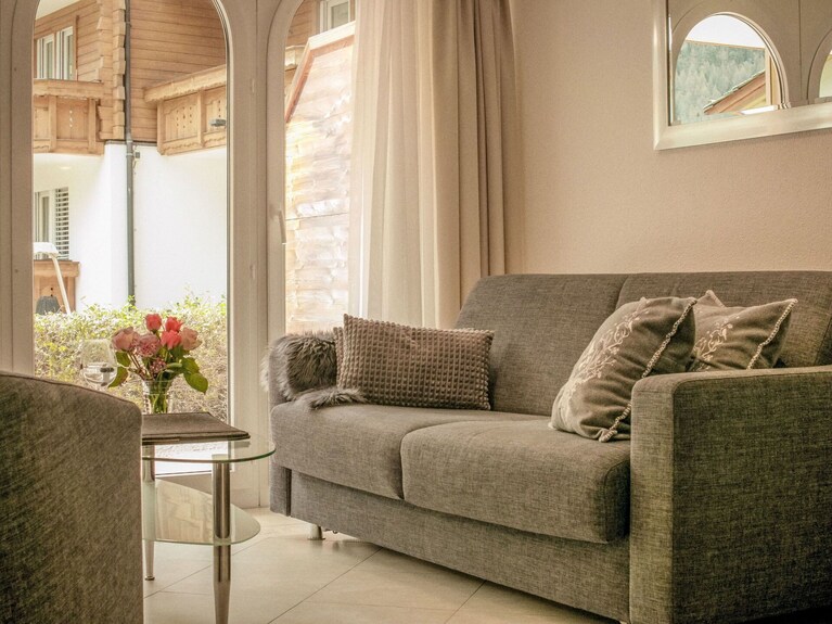 Beautiful Apartment For 3 People With Wifi, Tv And Terrace - Saas-Fee