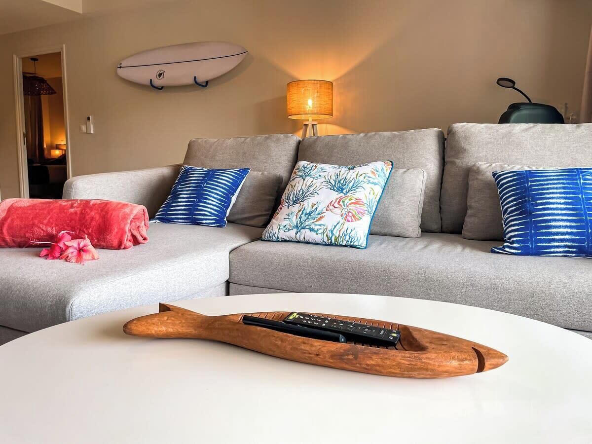 Surf Oasis - View, A/c And Wifi - French Polynesia
