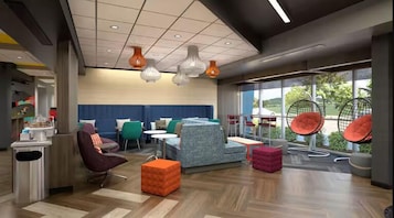 Sala de estar do lobby